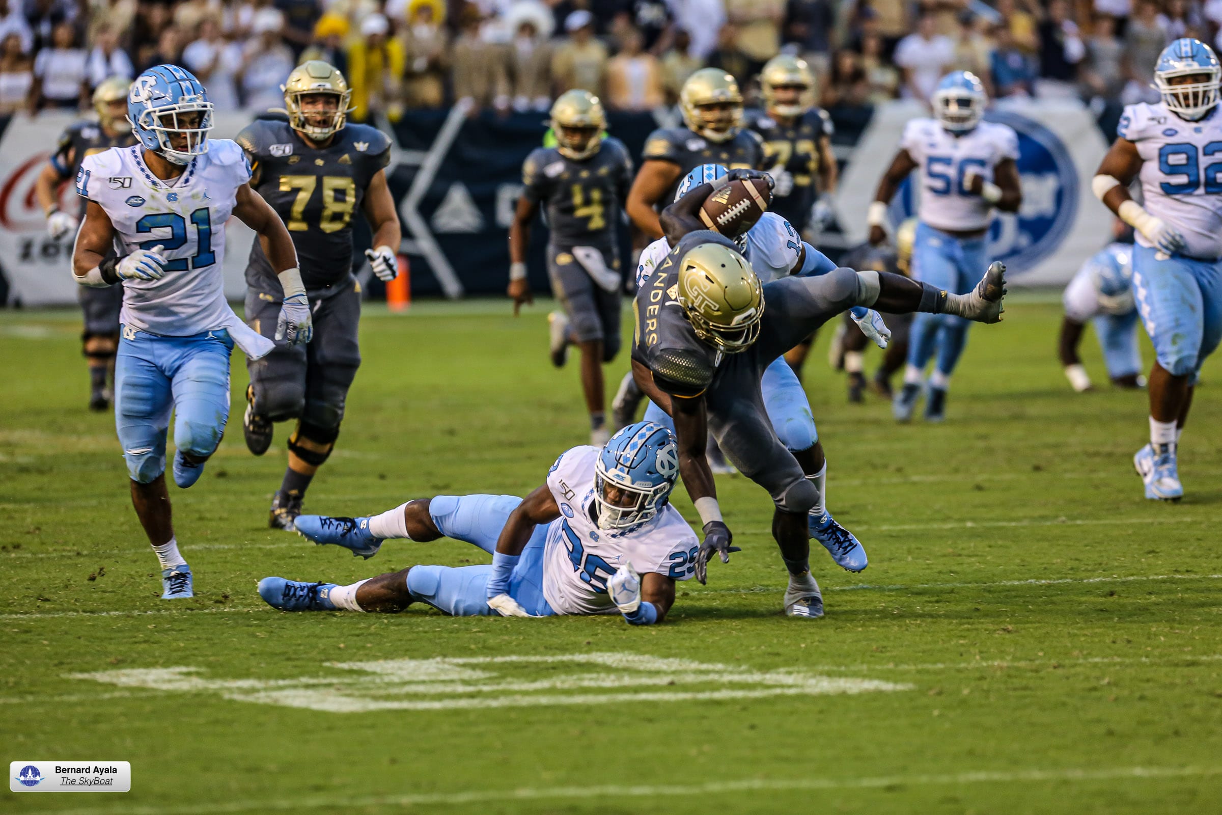 Georgia Tech vs UNC Gameday Gallery - Oct. 5 - SkyBoat