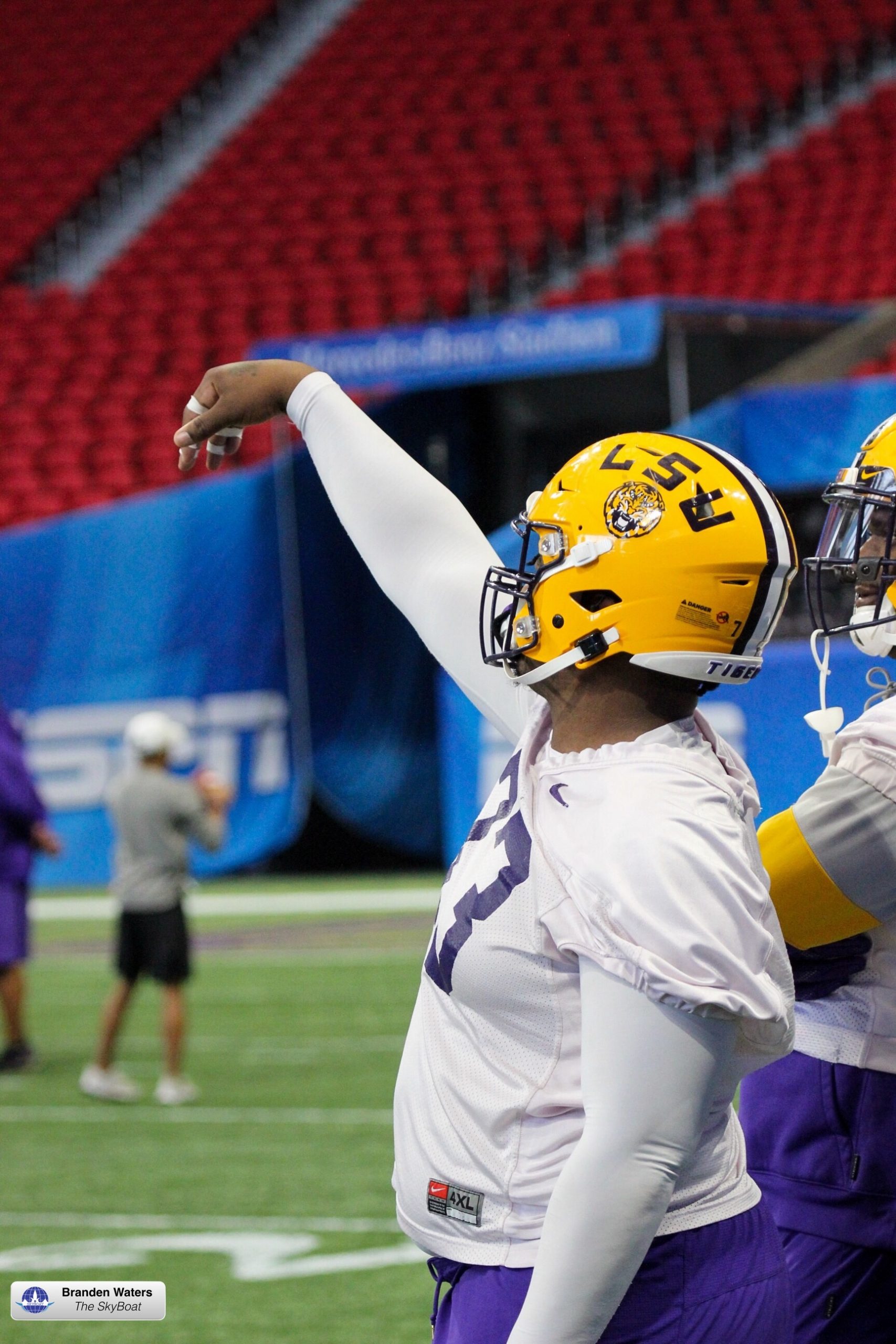 LSU's Peach Bowl CFP Semi-Final Media Day in Photos - SkyBoat