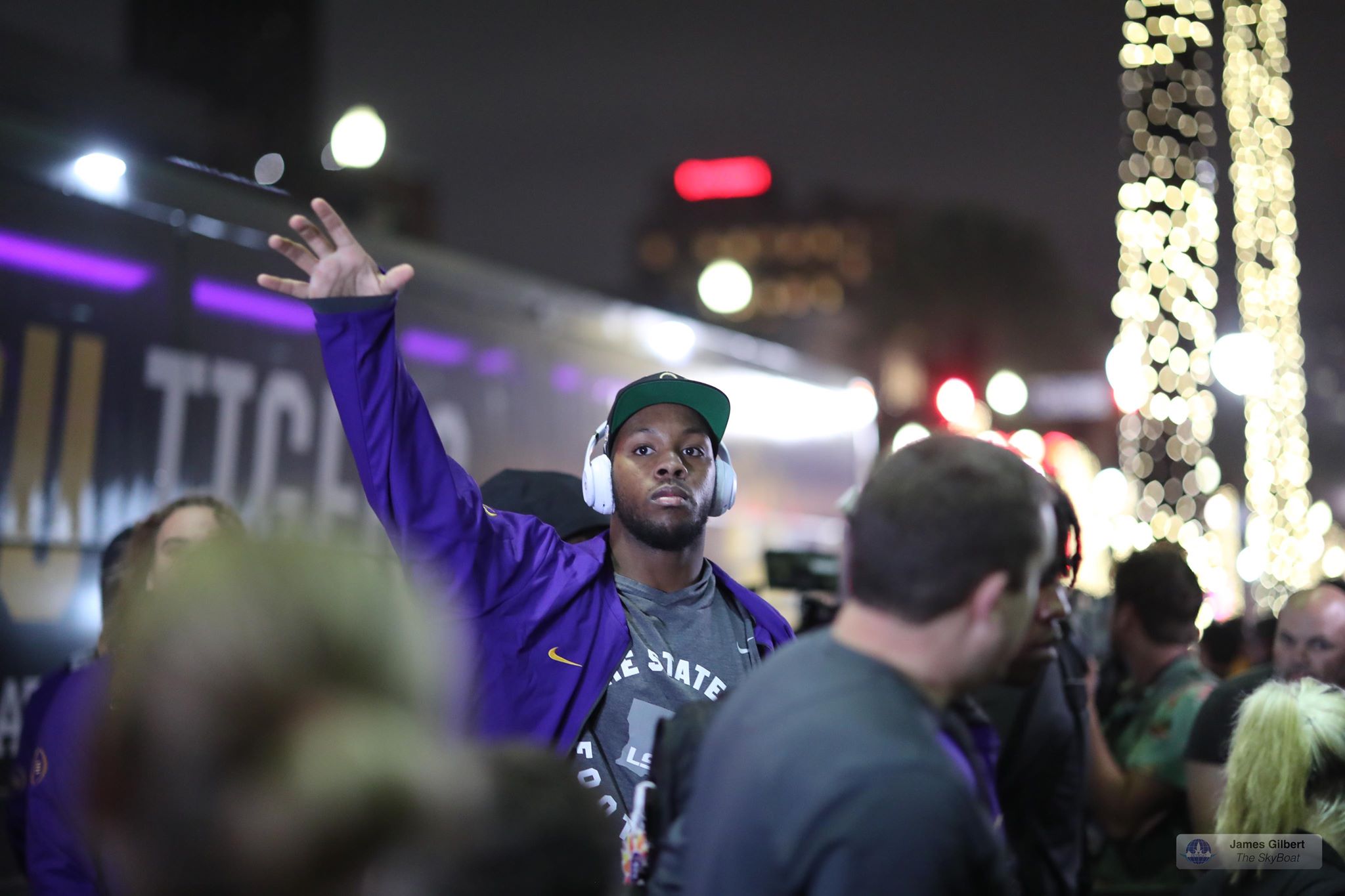 LSU Arrival Gallery - 2020 CFP National Championship - SkyBoat