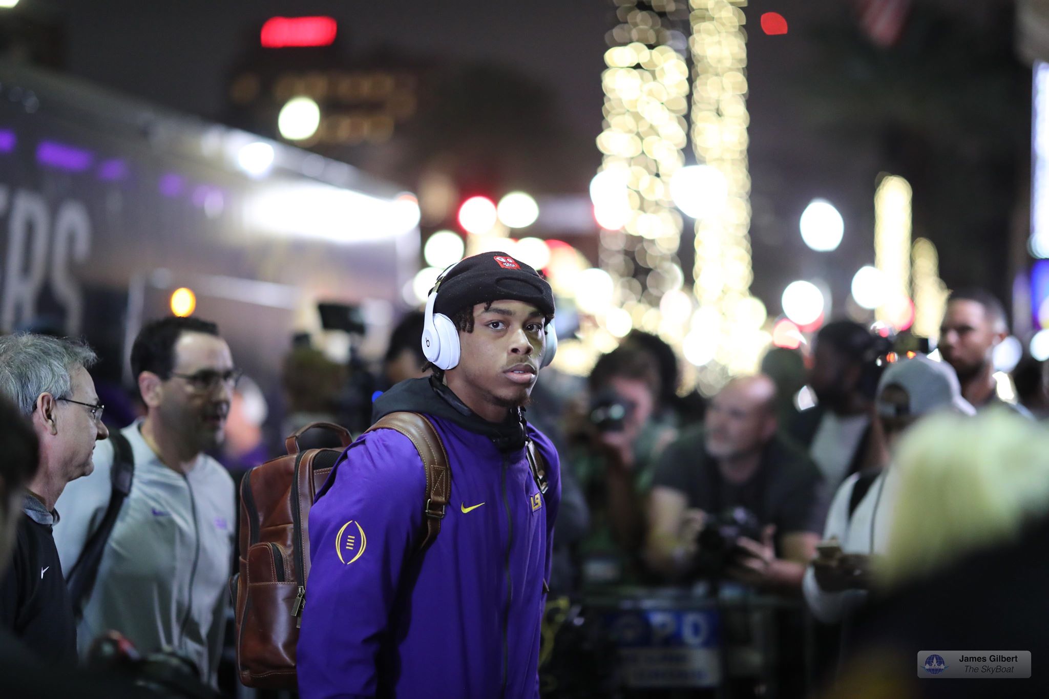 LSU Arrival Gallery - 2020 CFP National Championship - SkyBoat