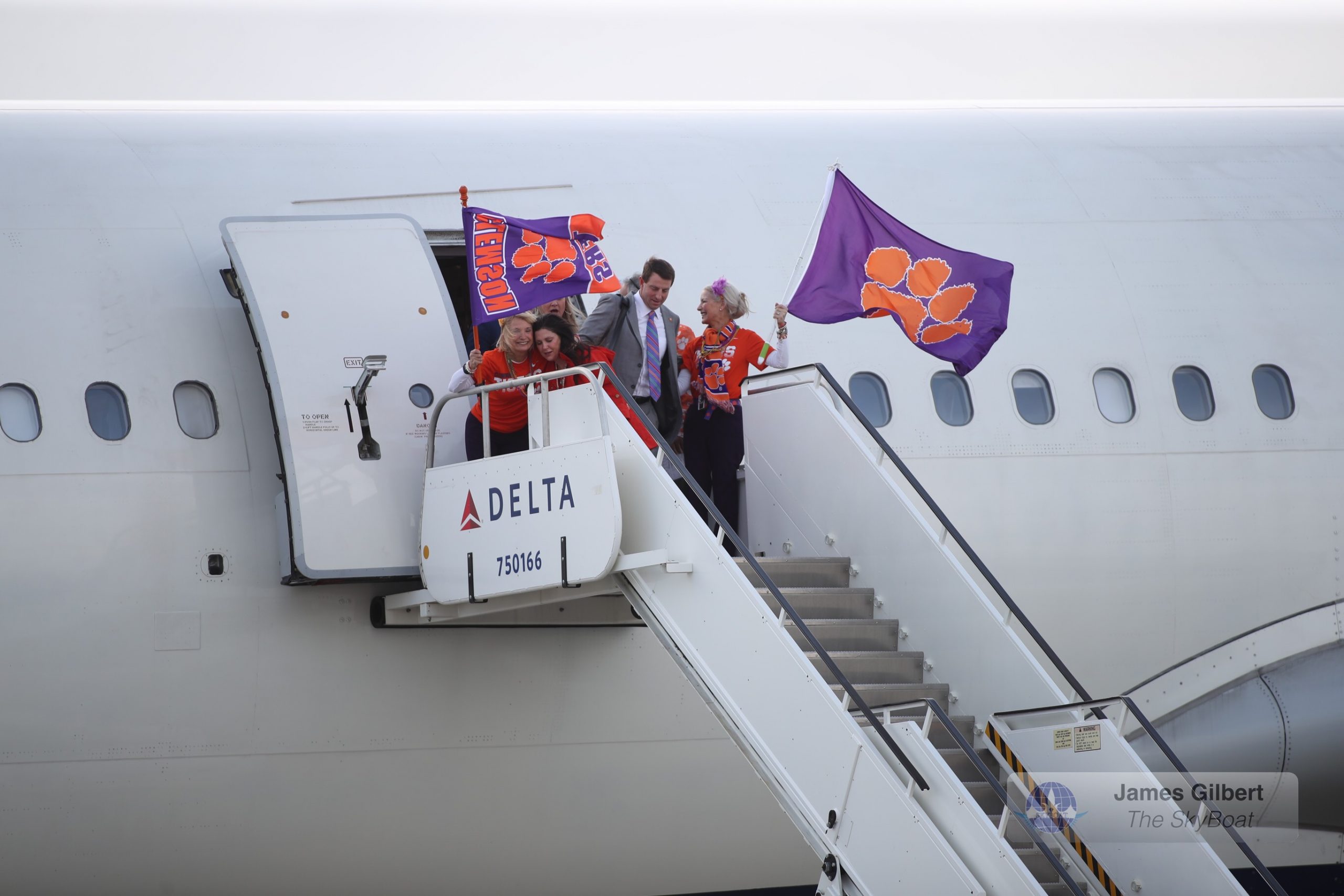 Clemson Arrival Gallery - 2020 CFP National Championship - SkyBoat