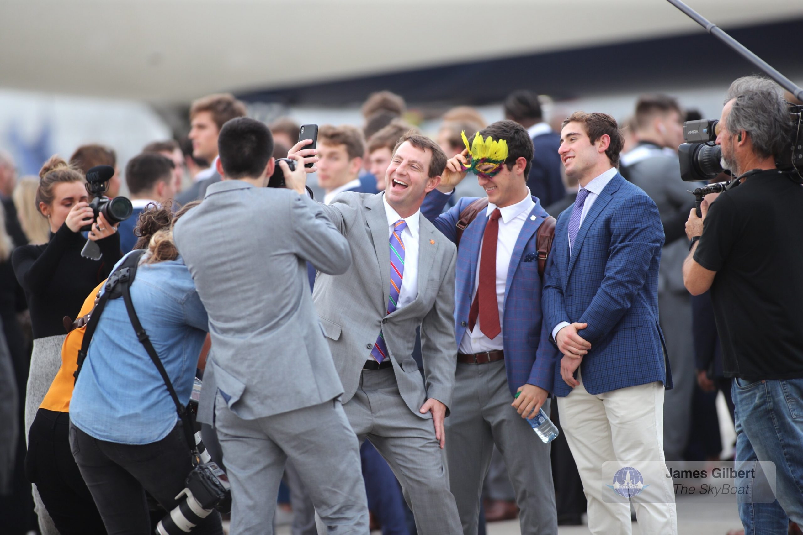 Clemson Arrival Gallery - 2020 CFP National Championship - SkyBoat