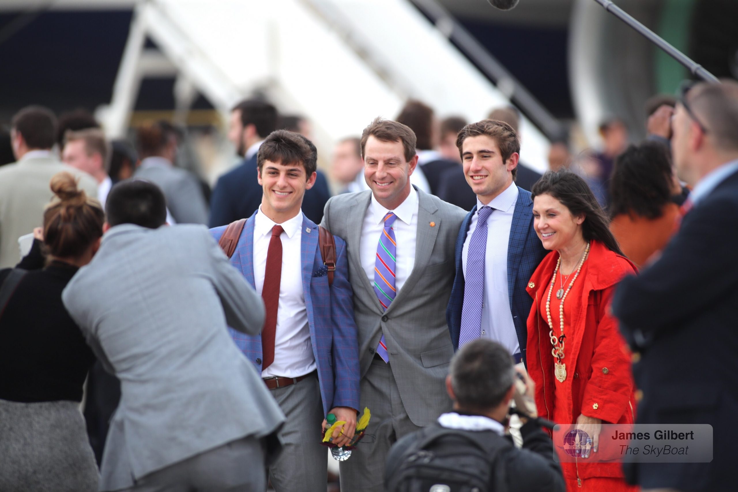 Clemson Arrival Gallery - 2020 CFP National Championship - SkyBoat