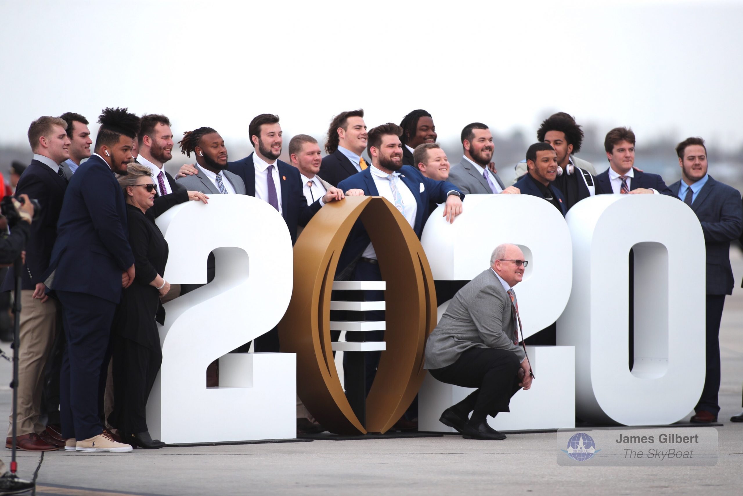 Clemson Arrival Gallery - 2020 CFP National Championship - SkyBoat