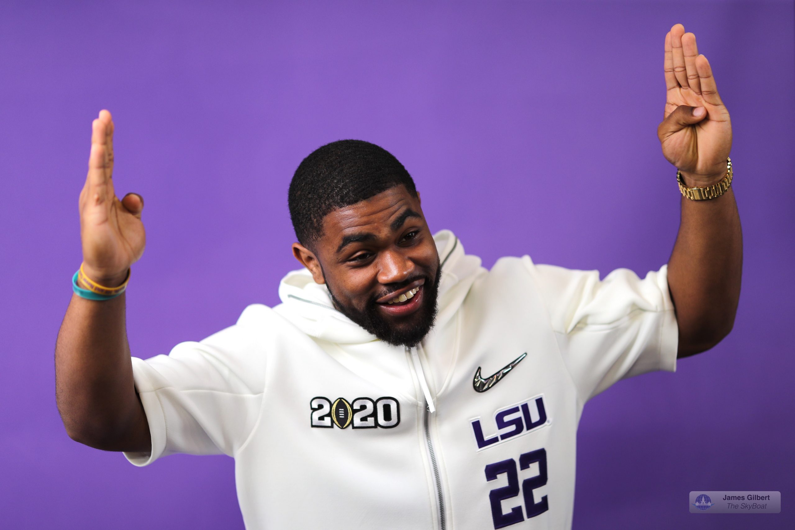 LSU Media Day - 2020 CFP National Championship - SkyBoat