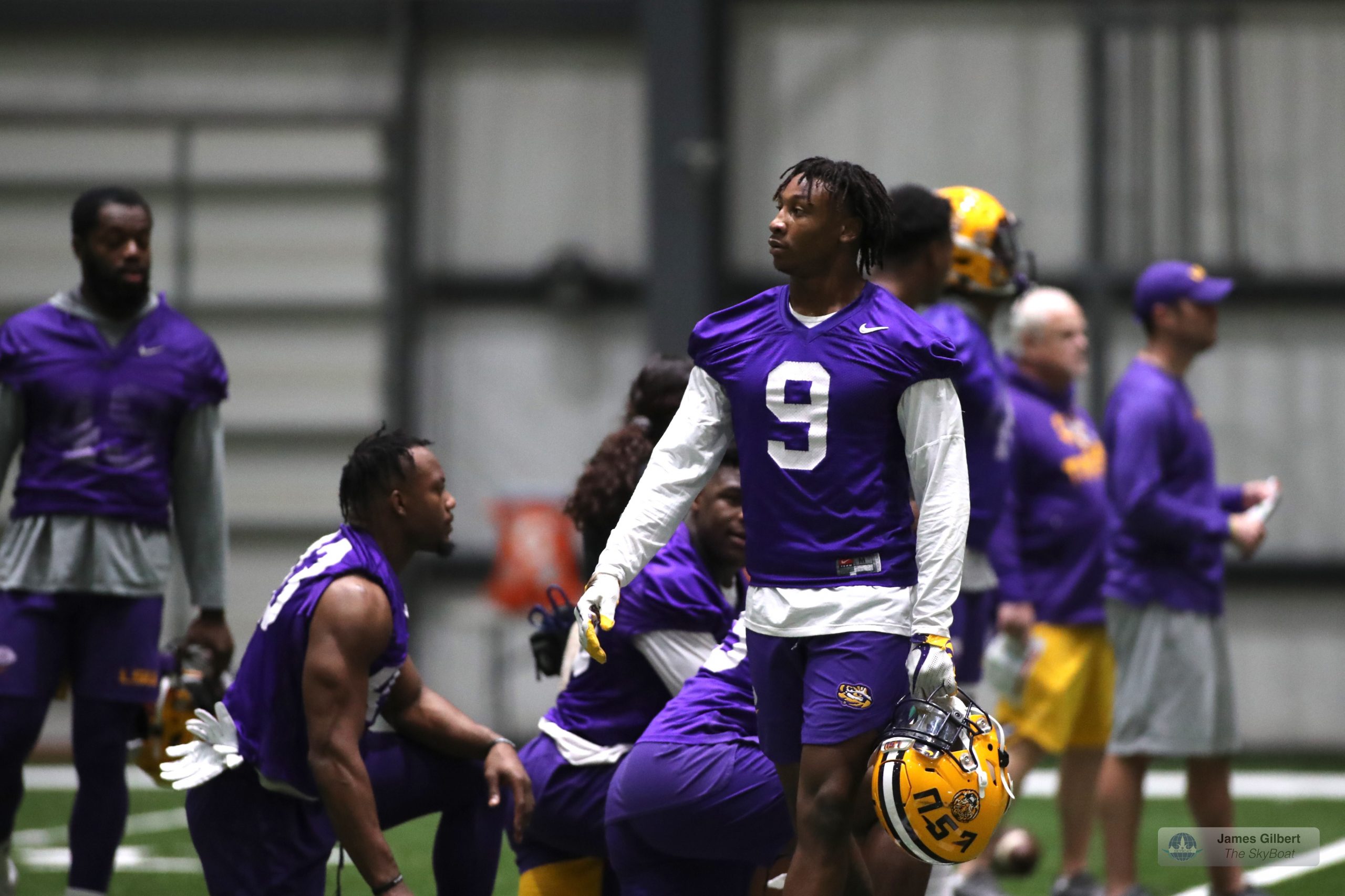 LSU Practice Gallery - 2020 CFP National Championship - SkyBoat