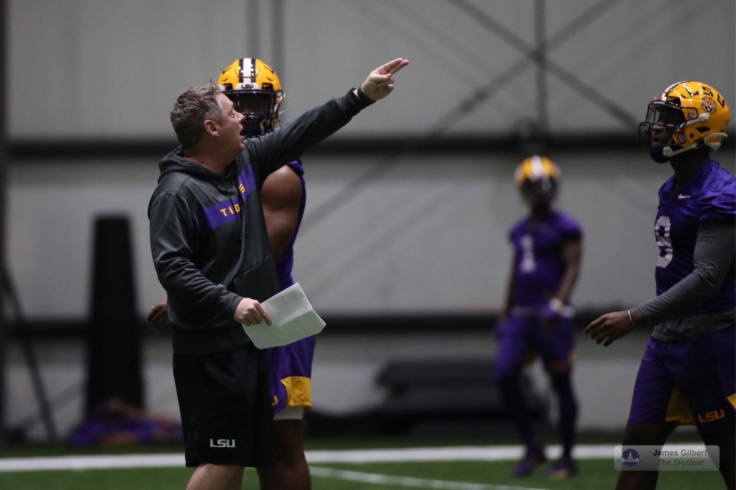 LSU Practice Gallery - 2020 CFP National Championship - SkyBoat