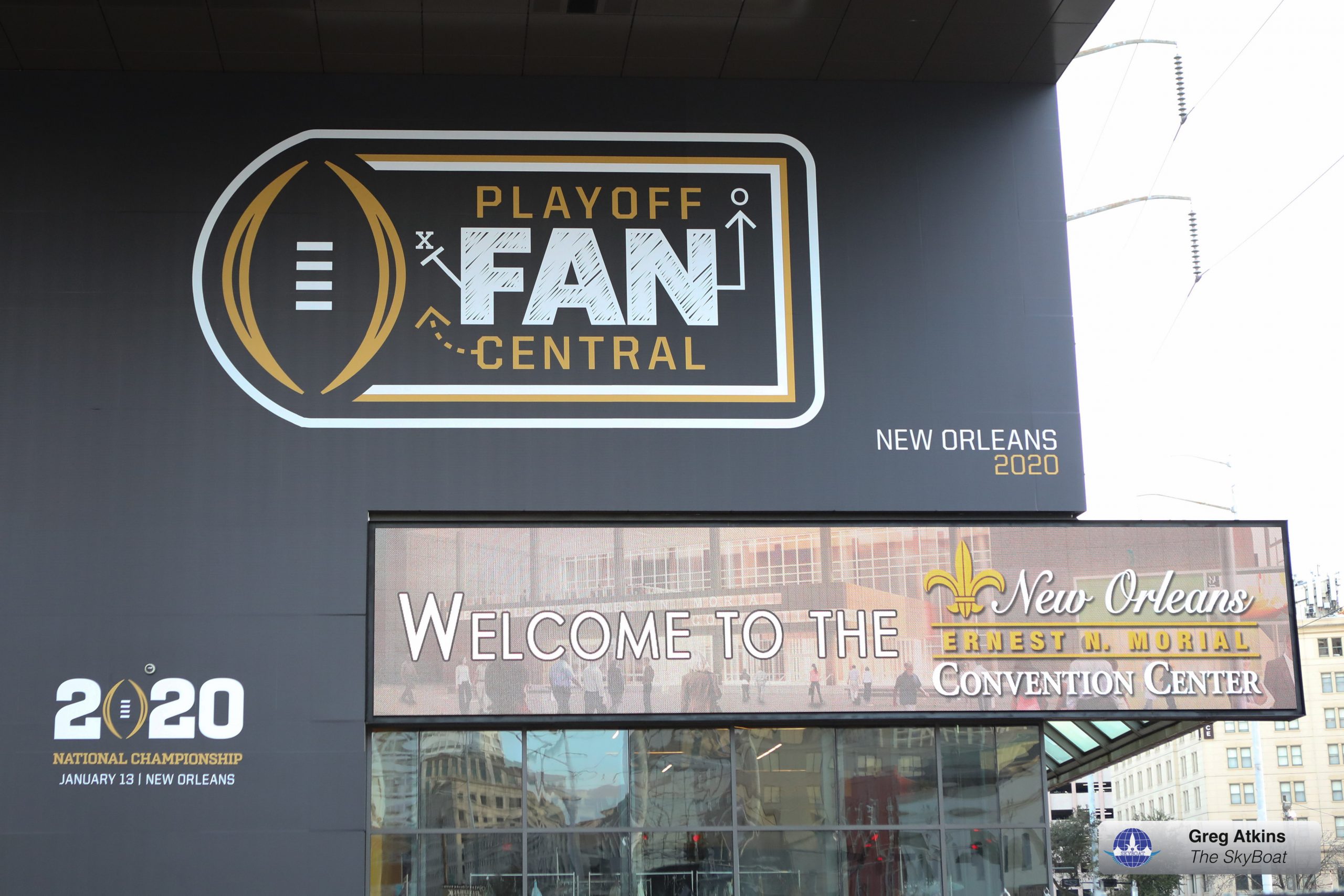 Playoff Fan Central Opening Day Gallery 2020 CFP - SkyBoat