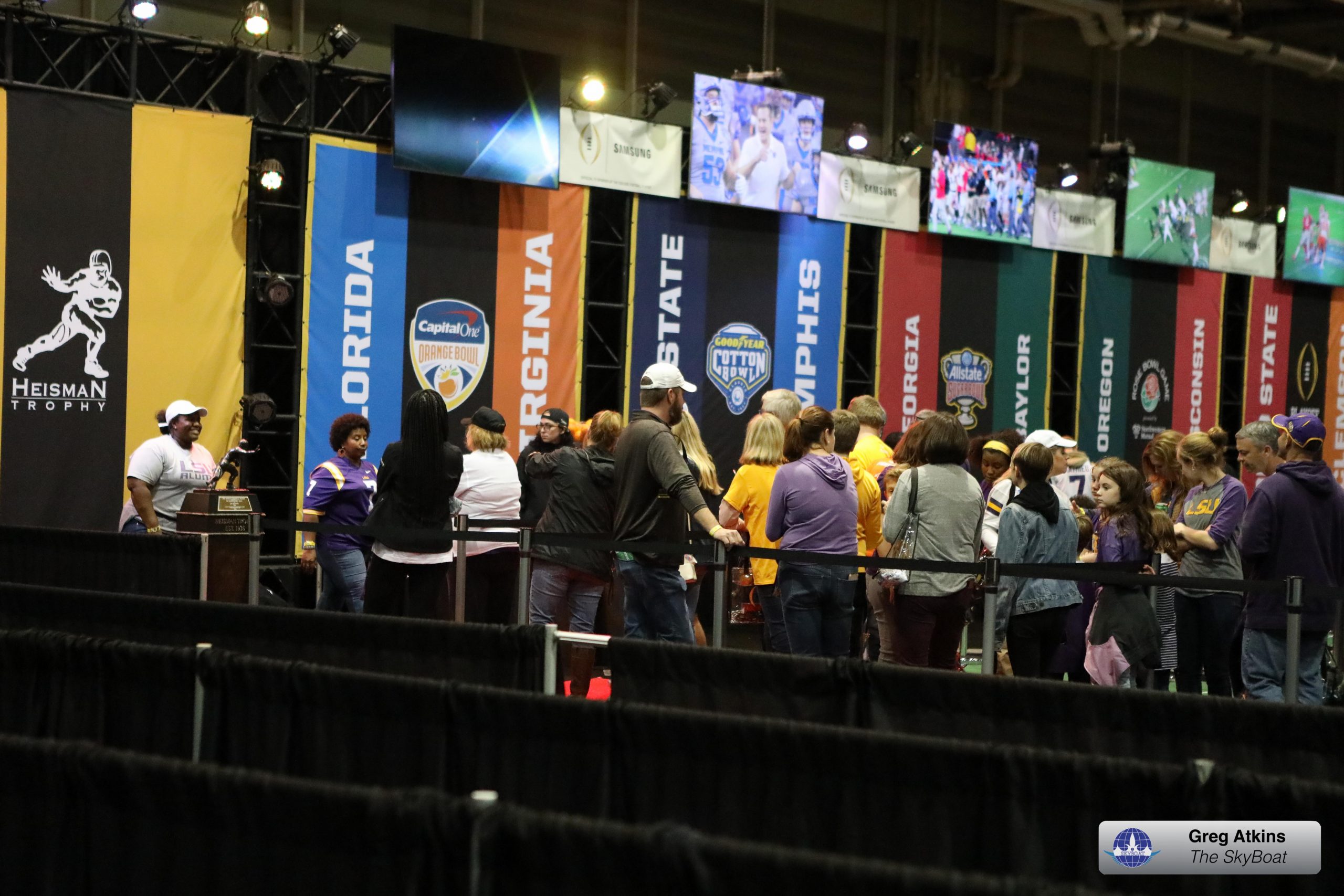 Playoff Fan Central Opening Day Gallery 2020 CFP - SkyBoat