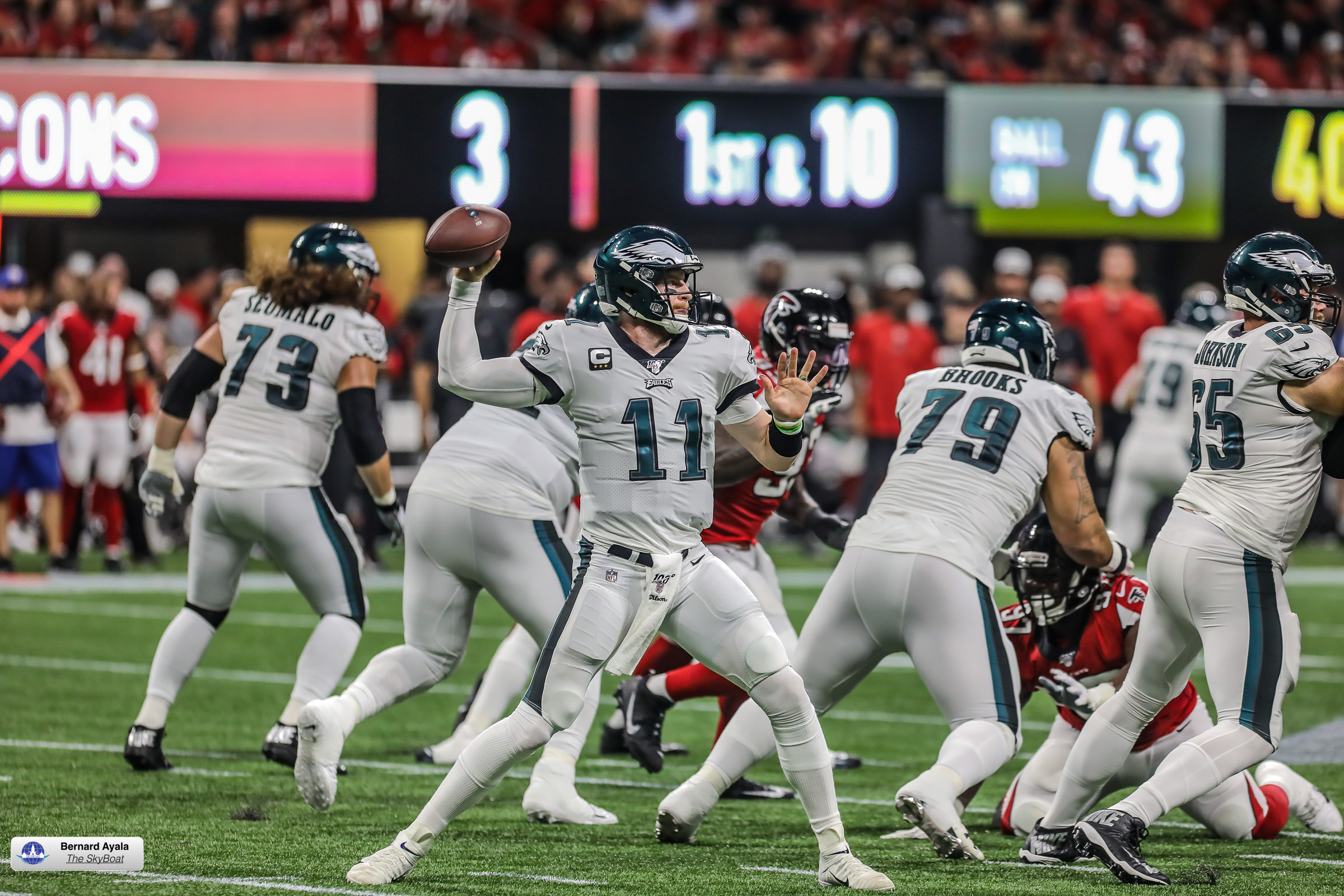 Atlanta Falcons vs Philadelphia Eagles - Gameday Gallery Sept 15th ...