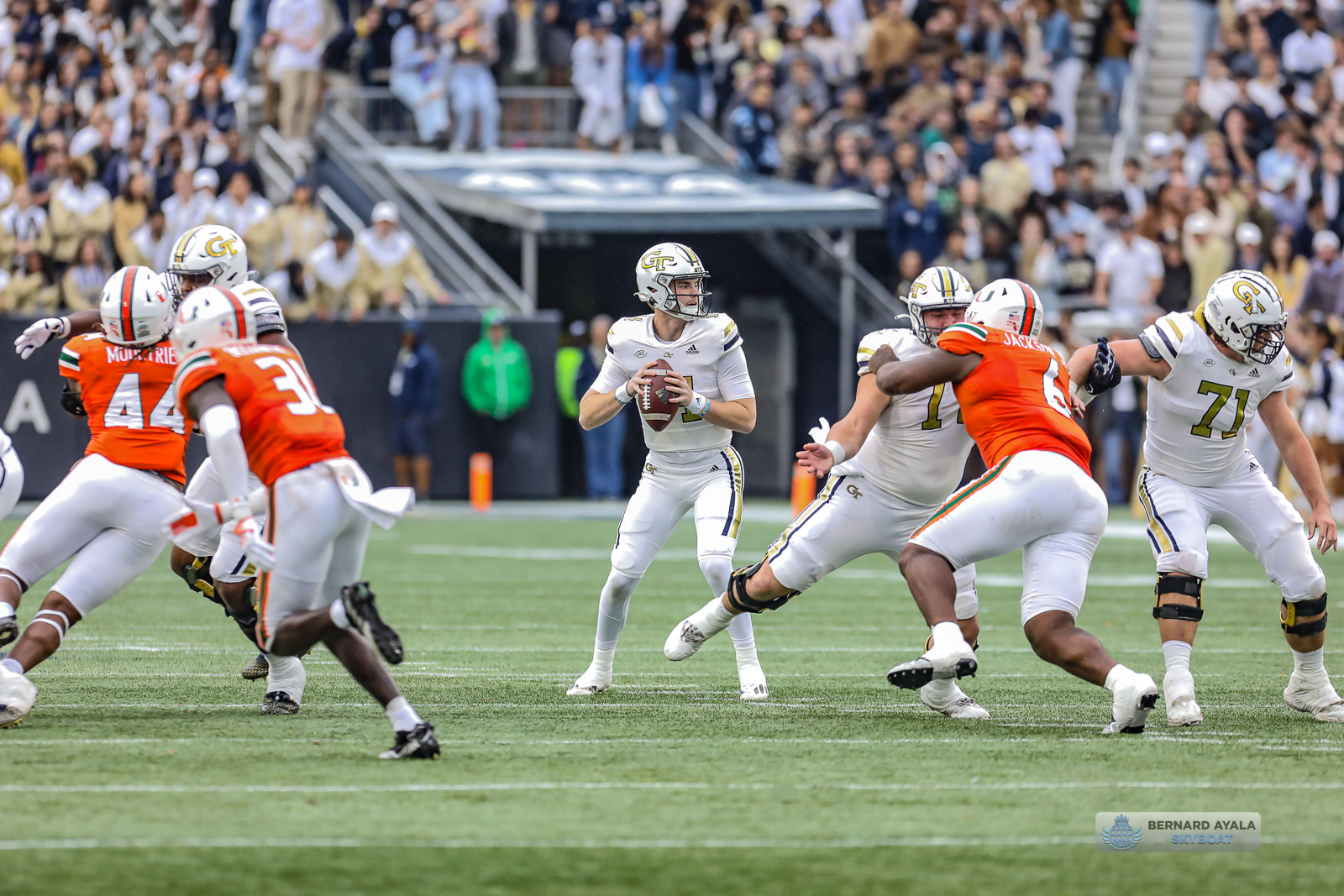 Miami Hurricanes vs Georgia Tech Yellow Jackets - Gameday Gallery - SkyBoat