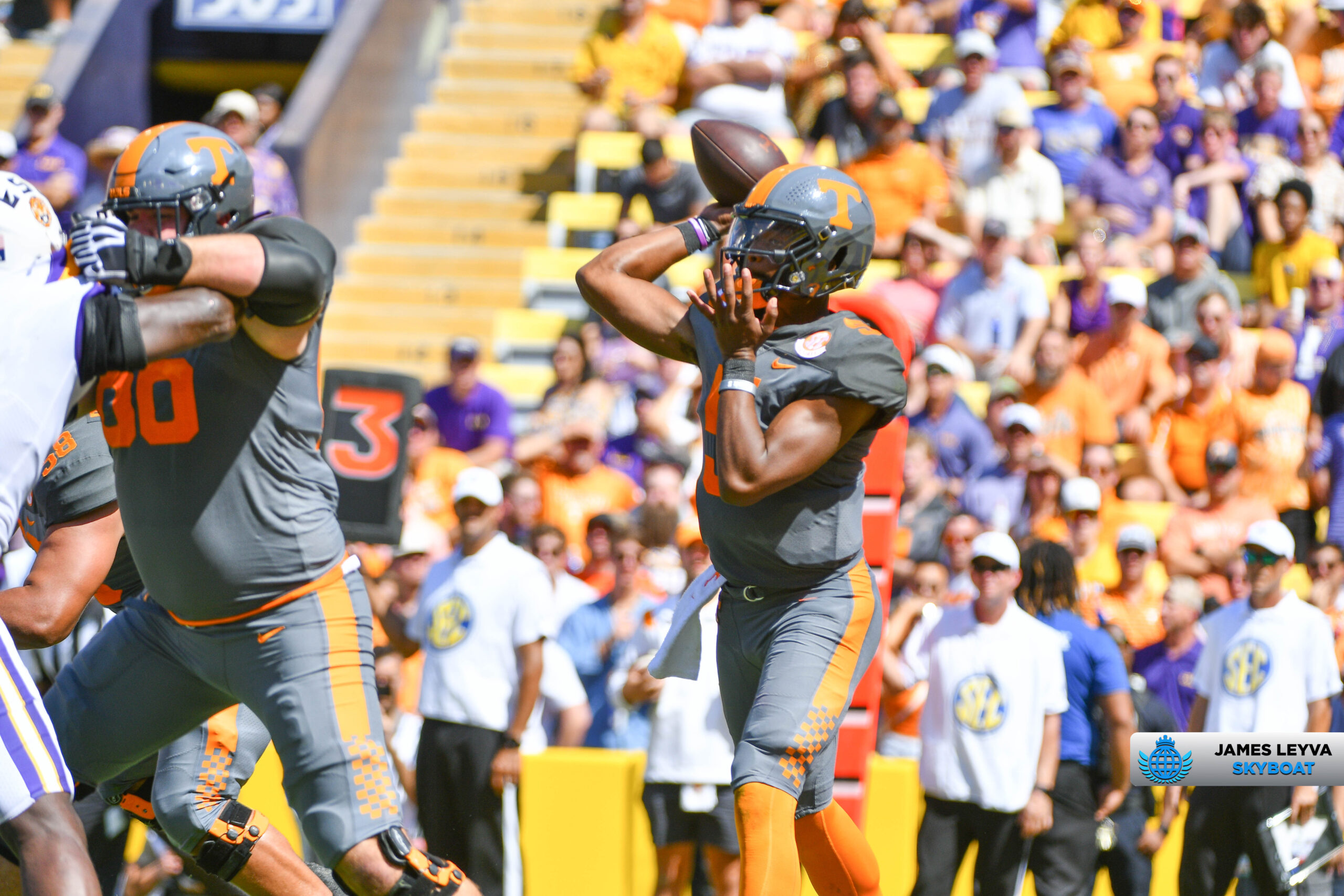 Tennessee Volunteers vs LSU Tigers - Gameday Gallery - SkyBoat
