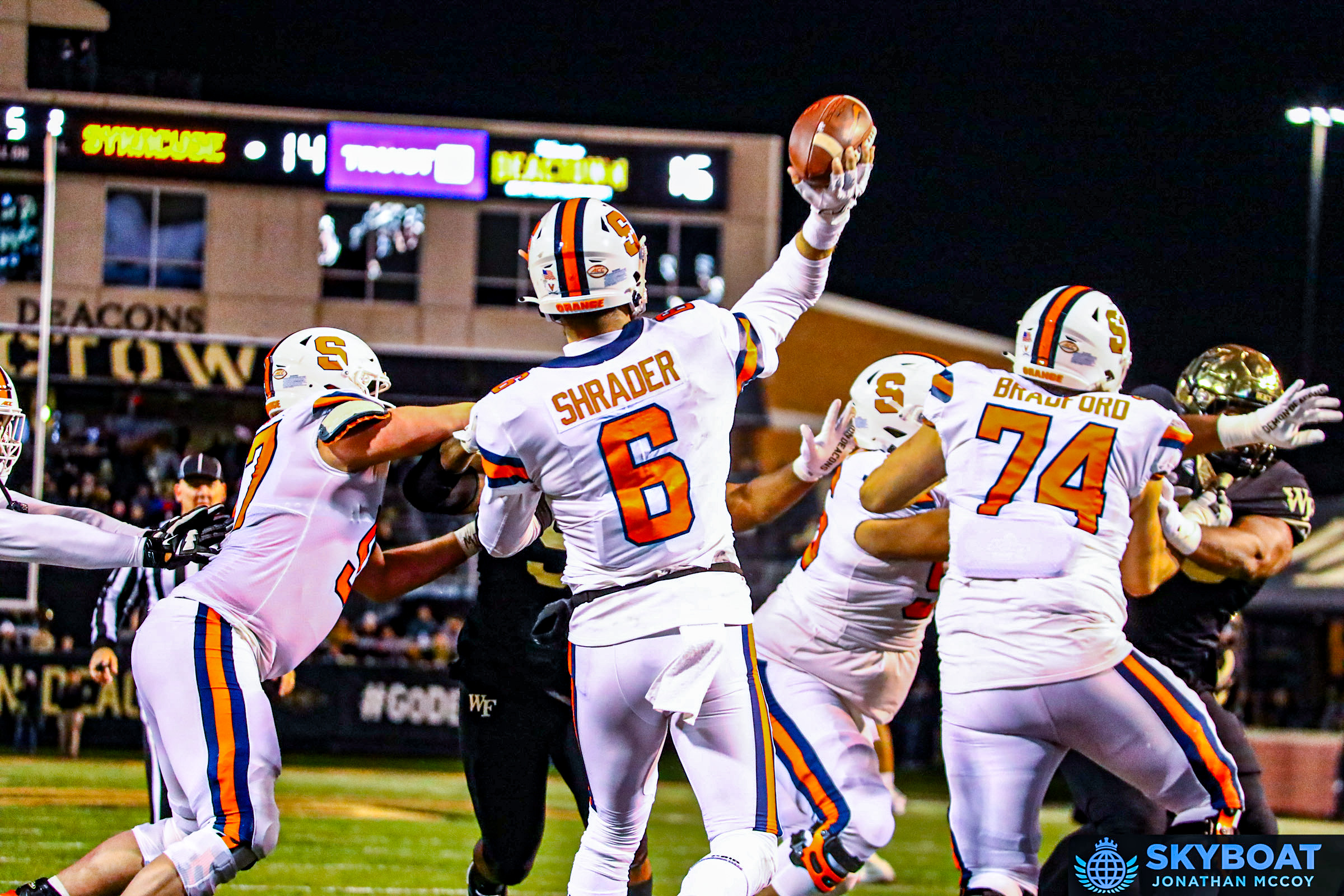 Syracuse Orange vs Wake Forest Demon Deacons - Gameday Gallery - SkyBoat
