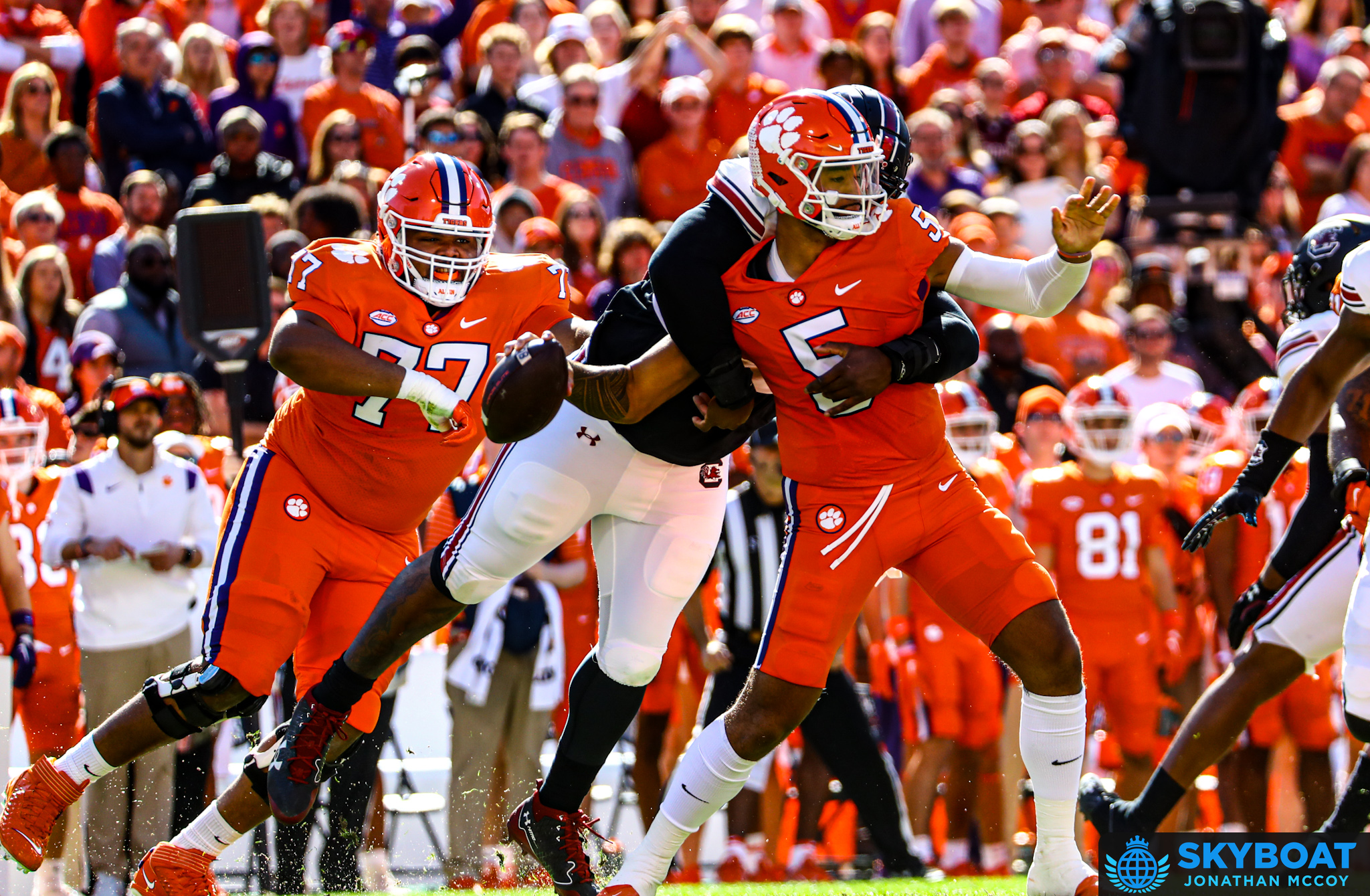 Clemson Tigers vs South Carolina Gamecocks - Gameday Gallery - SkyBoat